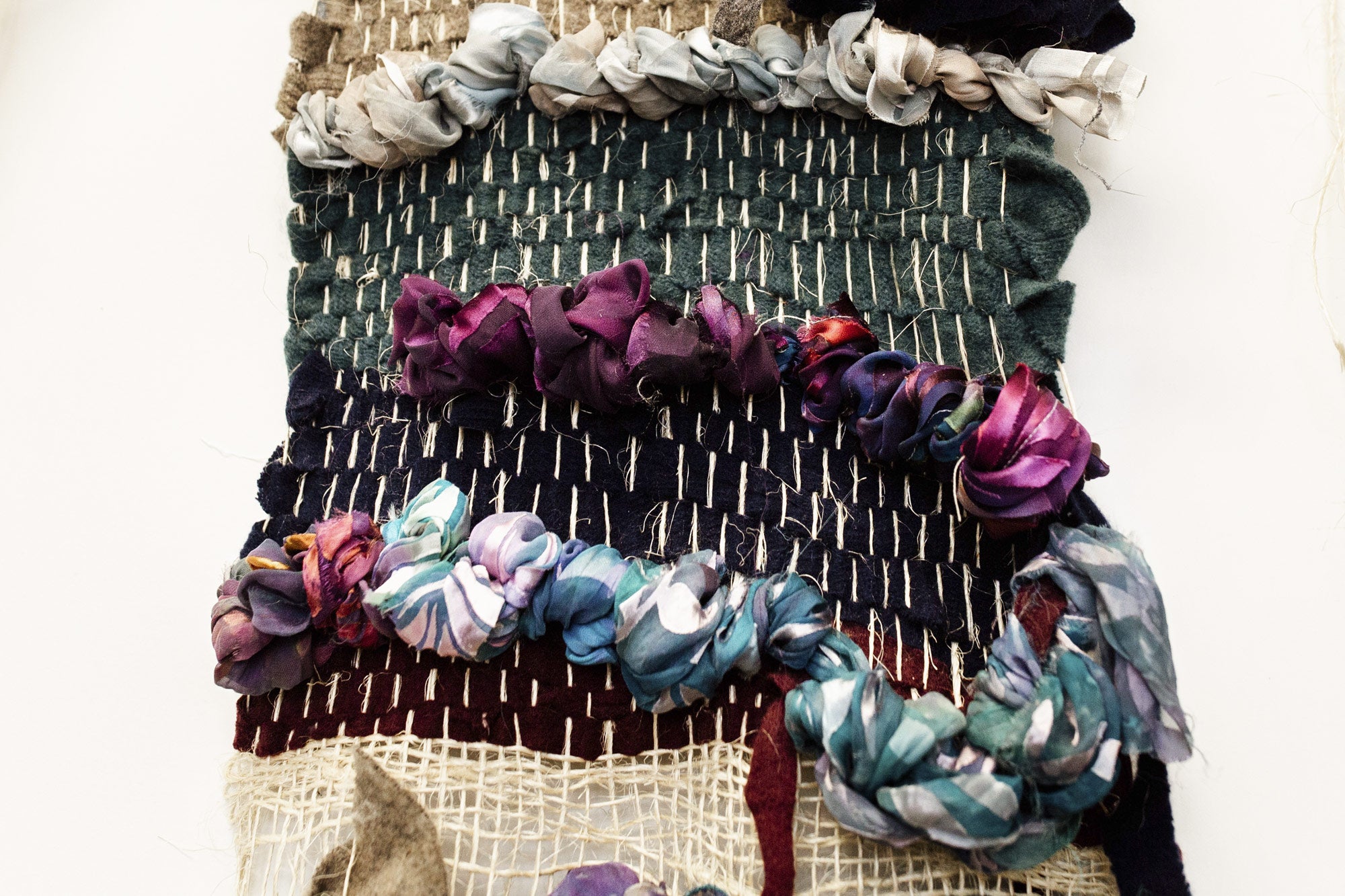 Wool & Silk Tapestry - Strength and Grace – Amity Fiber Arts