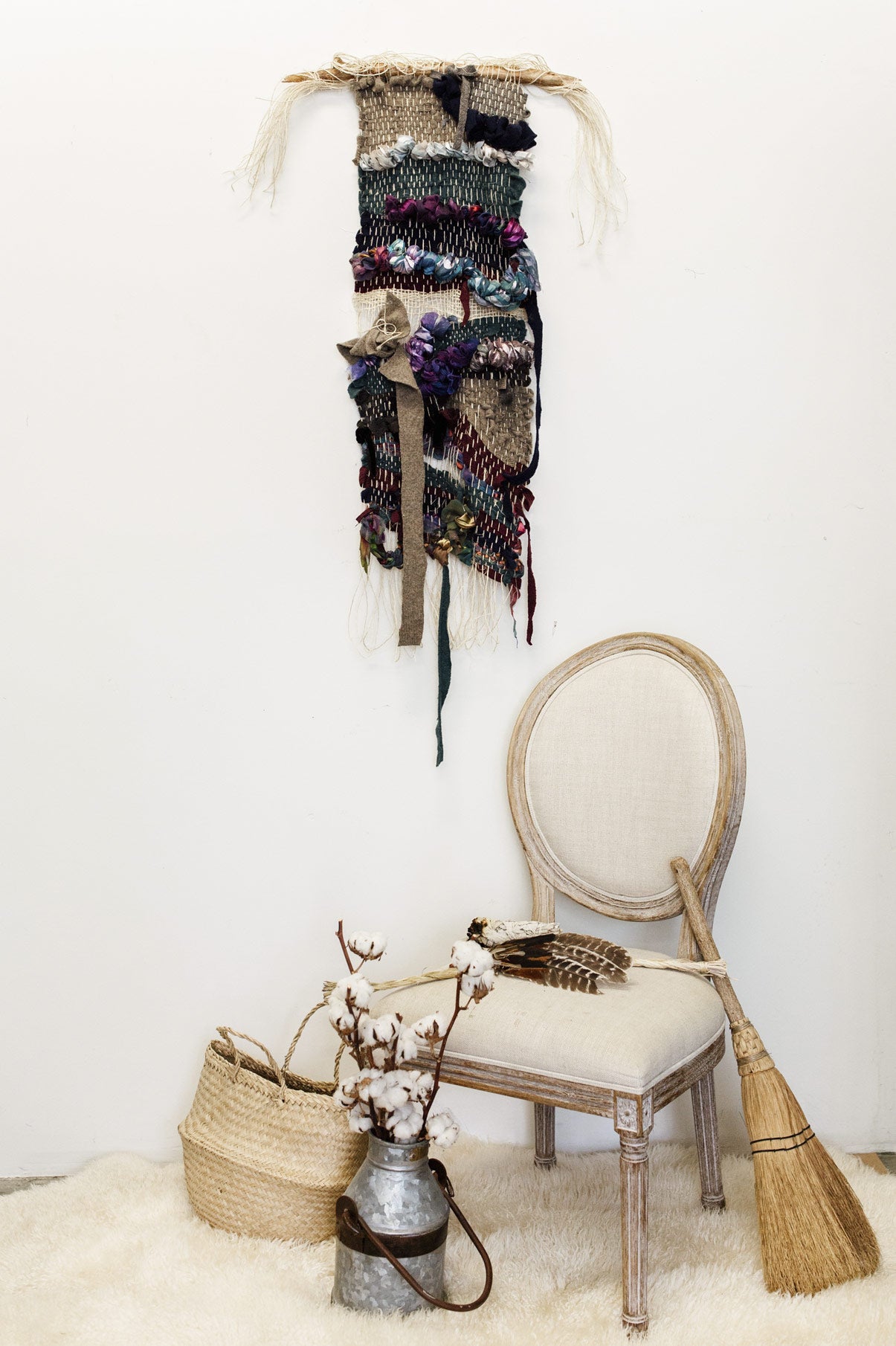 Wool & Silk Tapestry - Strength and Grace – Amity Fiber Arts