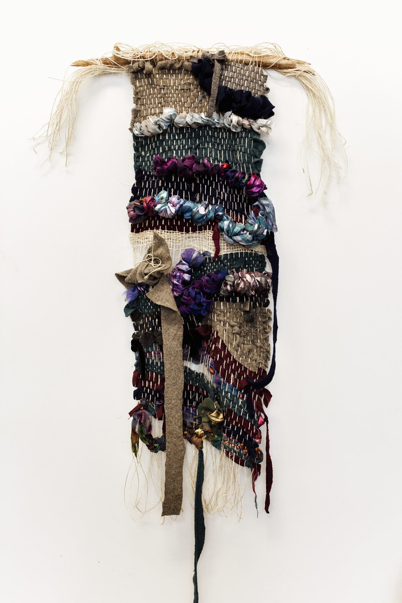 Wool & Silk Tapestry - Strength and Grace – Amity Fiber Arts